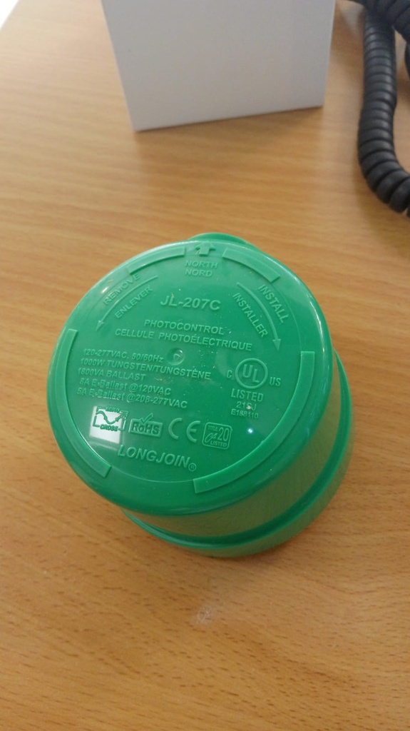 Fotocelda de 3 pin con cover verde (Fail-Off mode), 1000W, 460 Joule ...